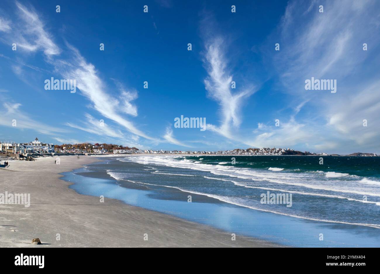 Nantasket Beach Waves, Hull, MA Stock Photo - Alamy