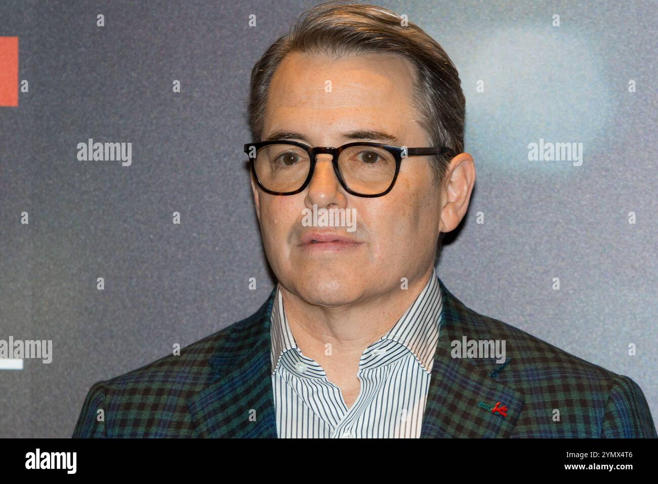 Turin, Italy. 23rd Nov, 2024. American actor Matthew Broderick ...