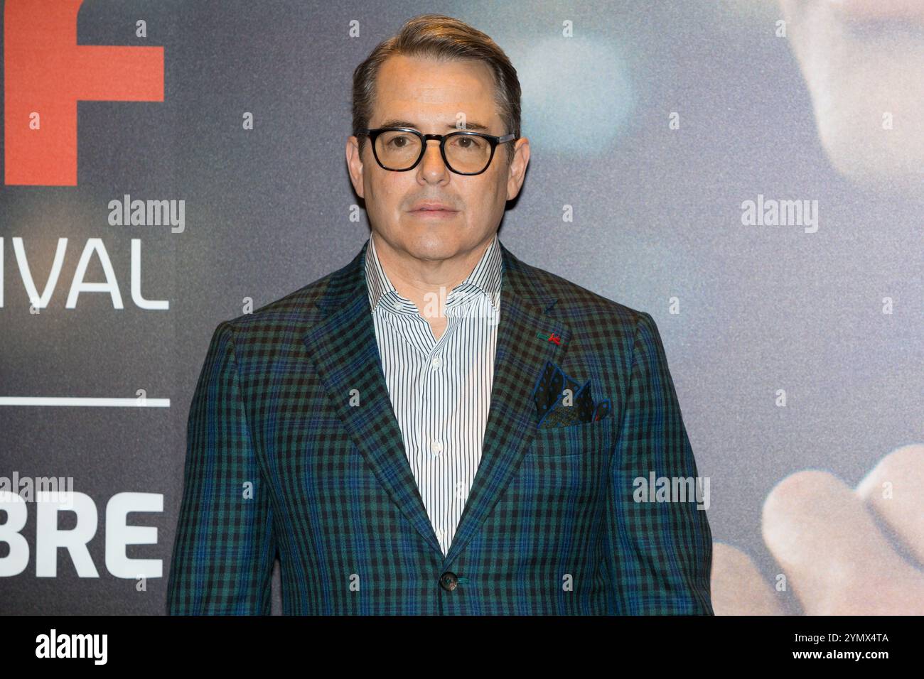 Turin, Italy. 23rd Nov, 2024. American actor Matthew Broderick ...