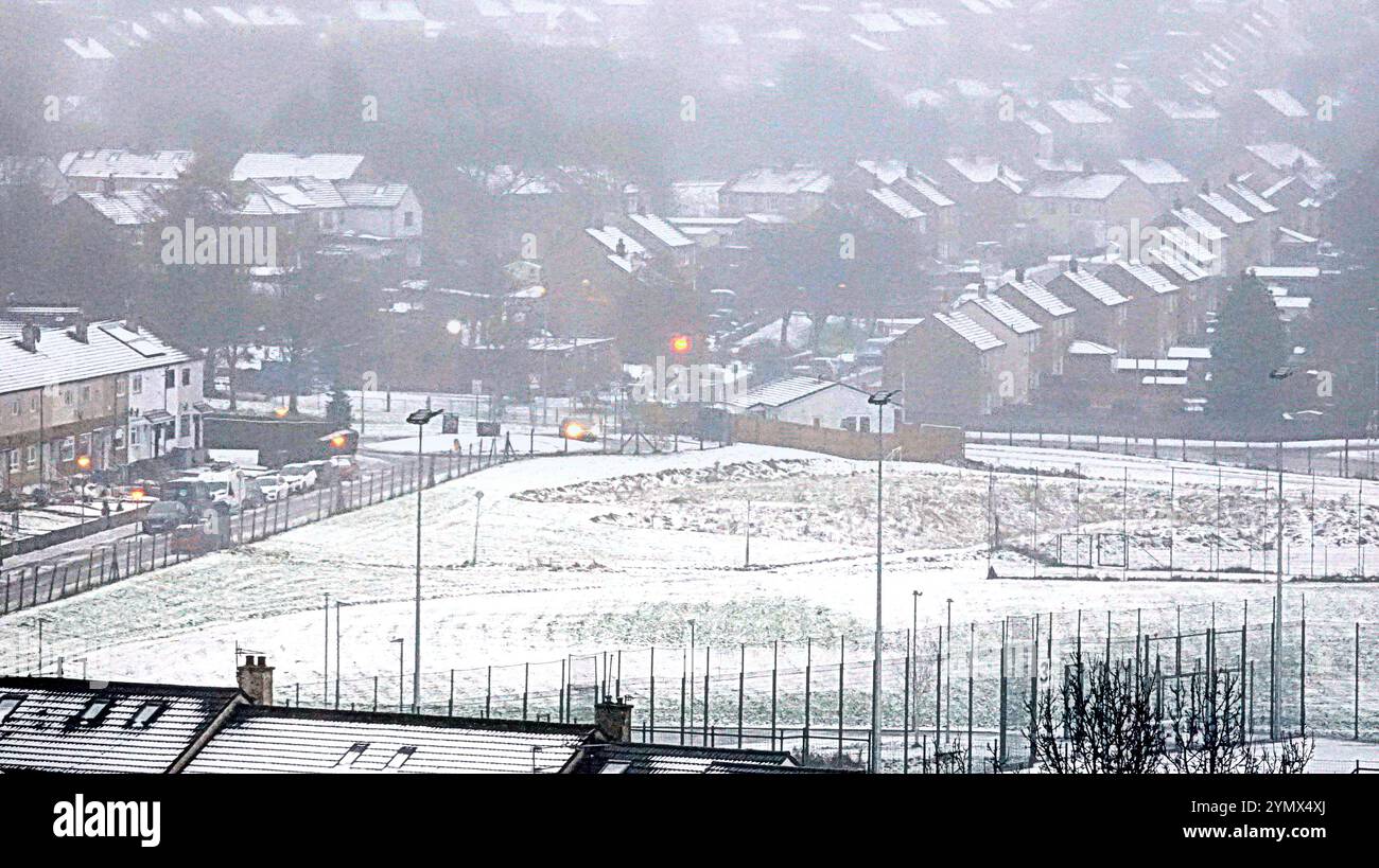 Glasgow, Scotland, UK. 23rd November, 2024. UK Weather: Winter weather ...