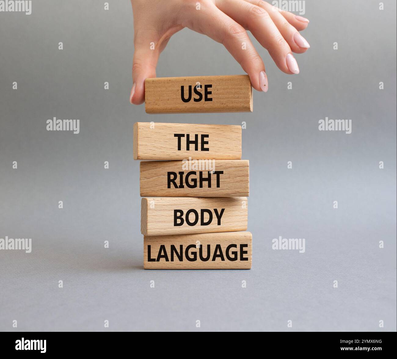 Use the right Body Language symbol. Concept words Use the right Body ...