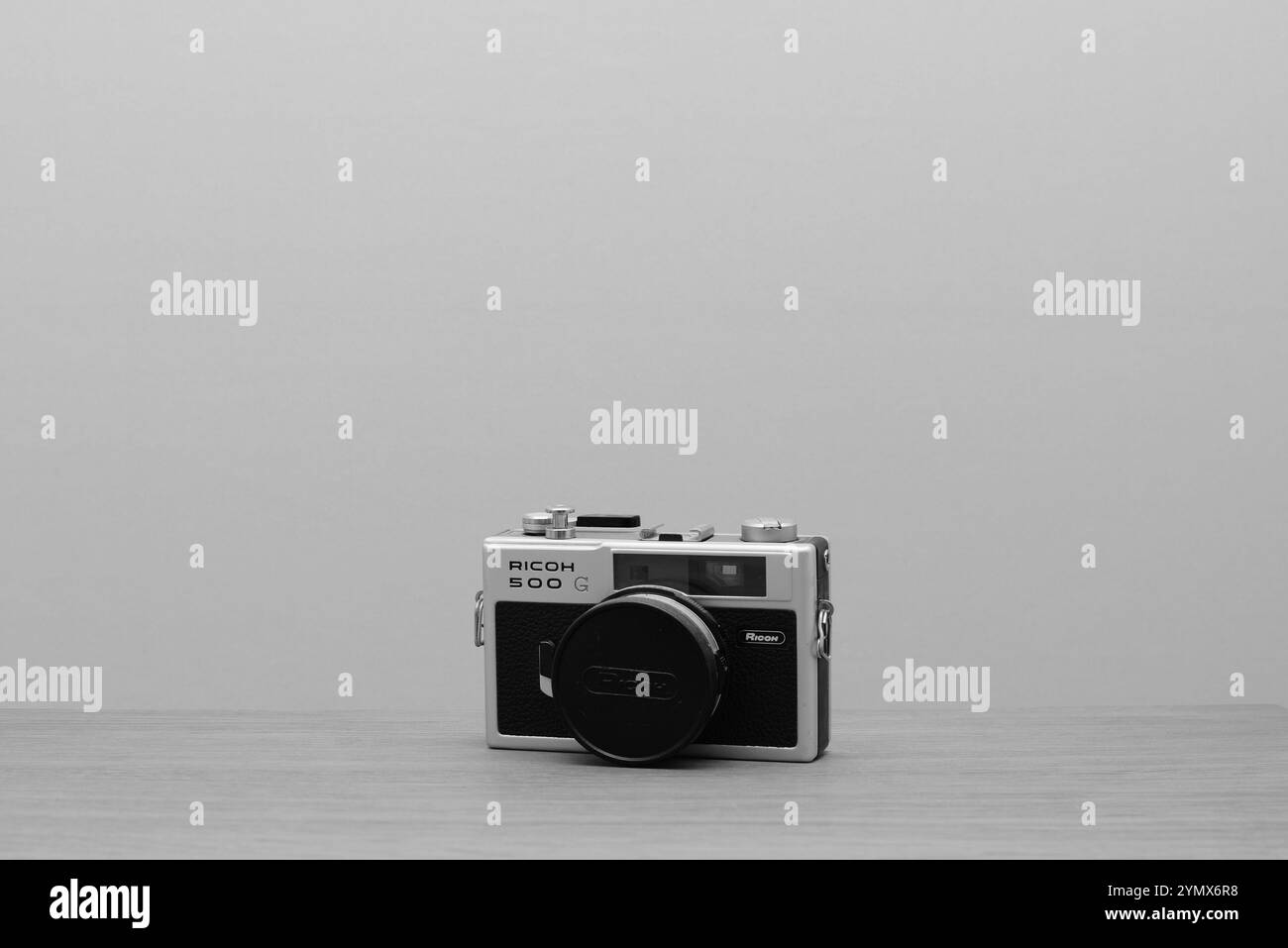 Ricoh 500 G with Ricenon lens 40mm 1:2.8, Produced in 1972 Stock Photo ...