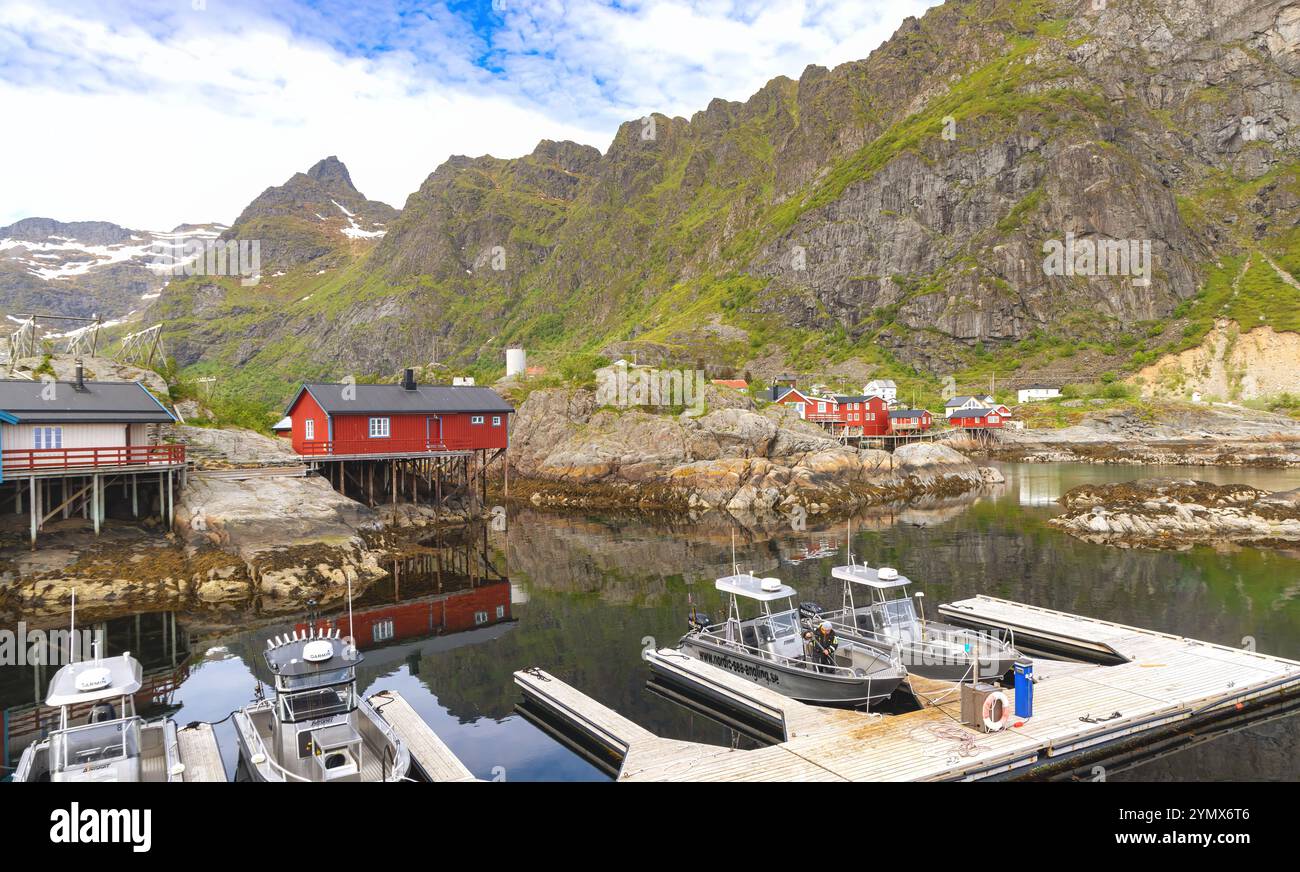 Sørvågen Village, Lofoten Islands in Moskenesøya, Norway 2025 Arctic ...