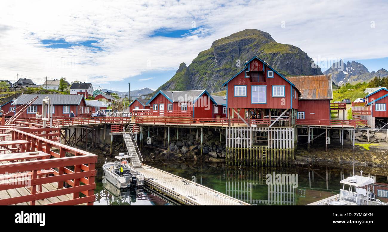 Sørvågen Village, Lofoten Islands in Moskenesøya, Norway 2025 Arctic ...