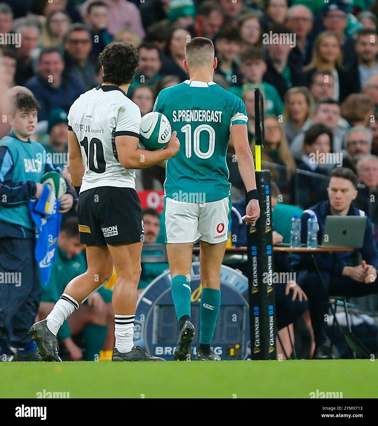 23rd November 2024; Aviva Stadium, Dublin, Ireland: Autumn Rugby ...