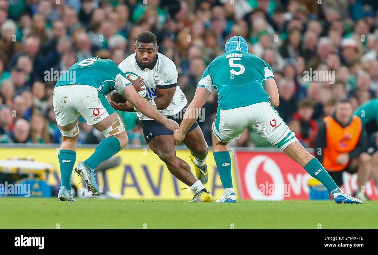 23rd November 2024; Aviva Stadium, Dublin, Ireland: Autumn Rugby ...