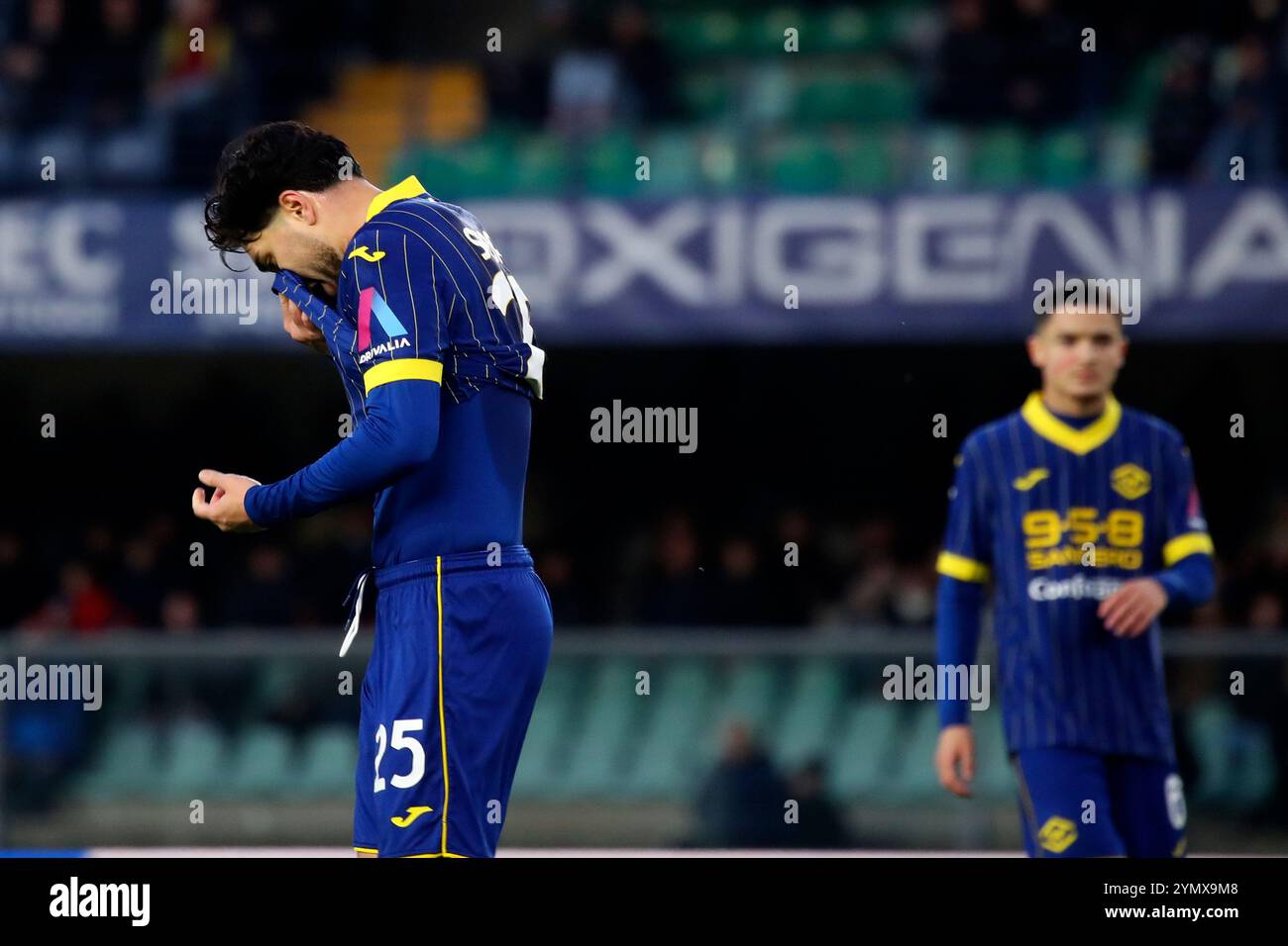 Verona delusion ,Verona’s Suat Serdar during the Serie A soccer match ...