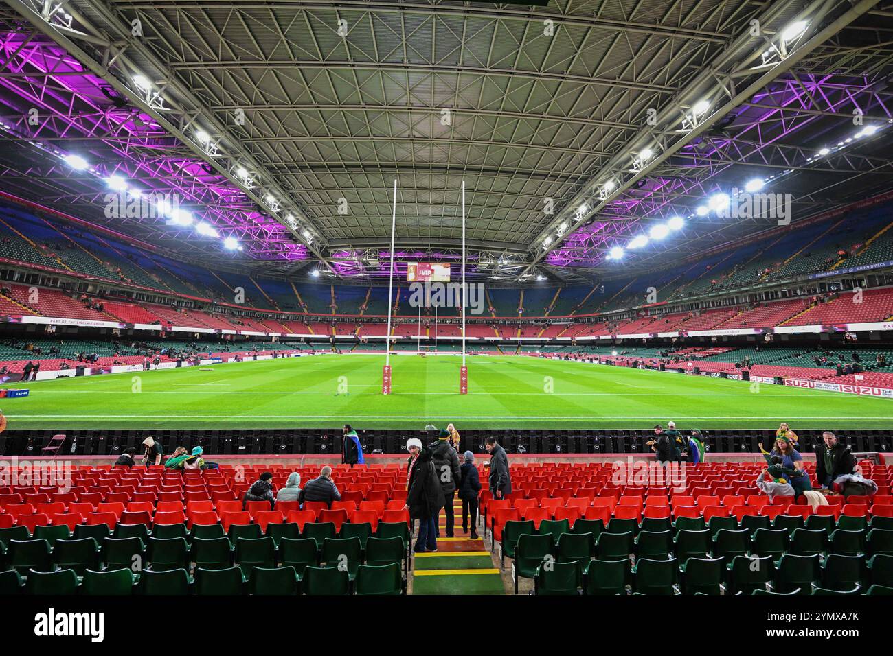 23rd November 2024; Principality Stadium, Cardiff, Wales: Autumn Rugby ...