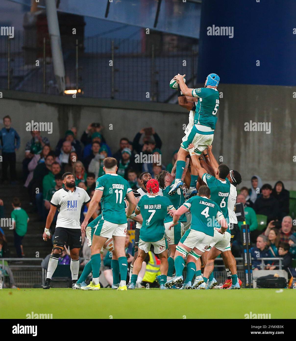 23rd November 2024; Aviva Stadium, Dublin, Ireland: Autumn Rugby ...