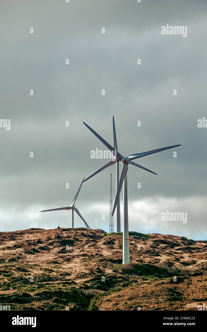 The wind turbines are a reminder of the power of nature, a force that ...