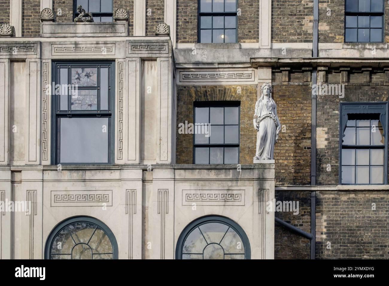 Detail of facade of Sir John Soane's Museum,13 Lincoln's Inn Fields ...
