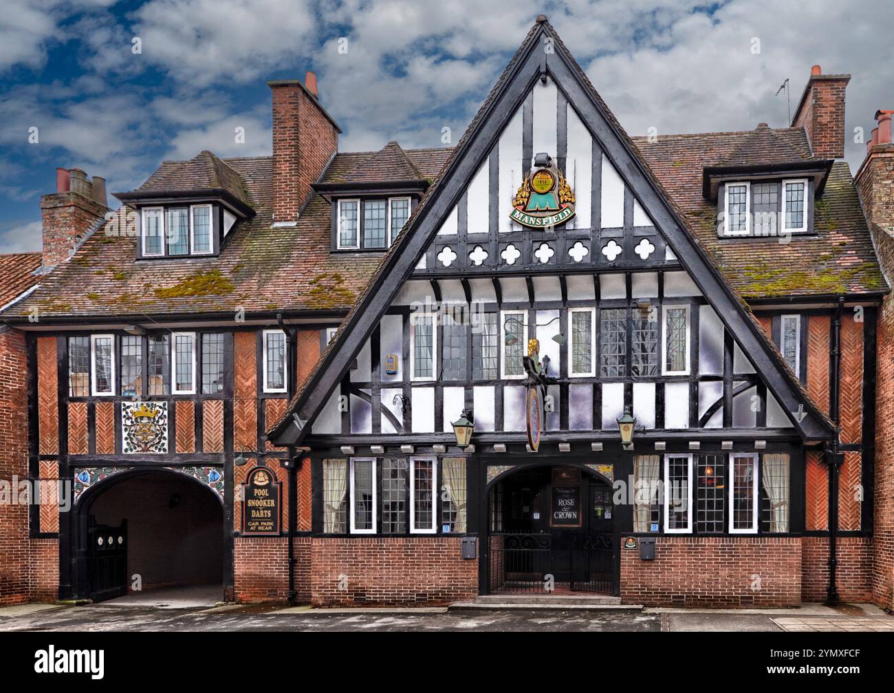 The Rose & Crown - A Mansfield Brewery Company public house - Market ...