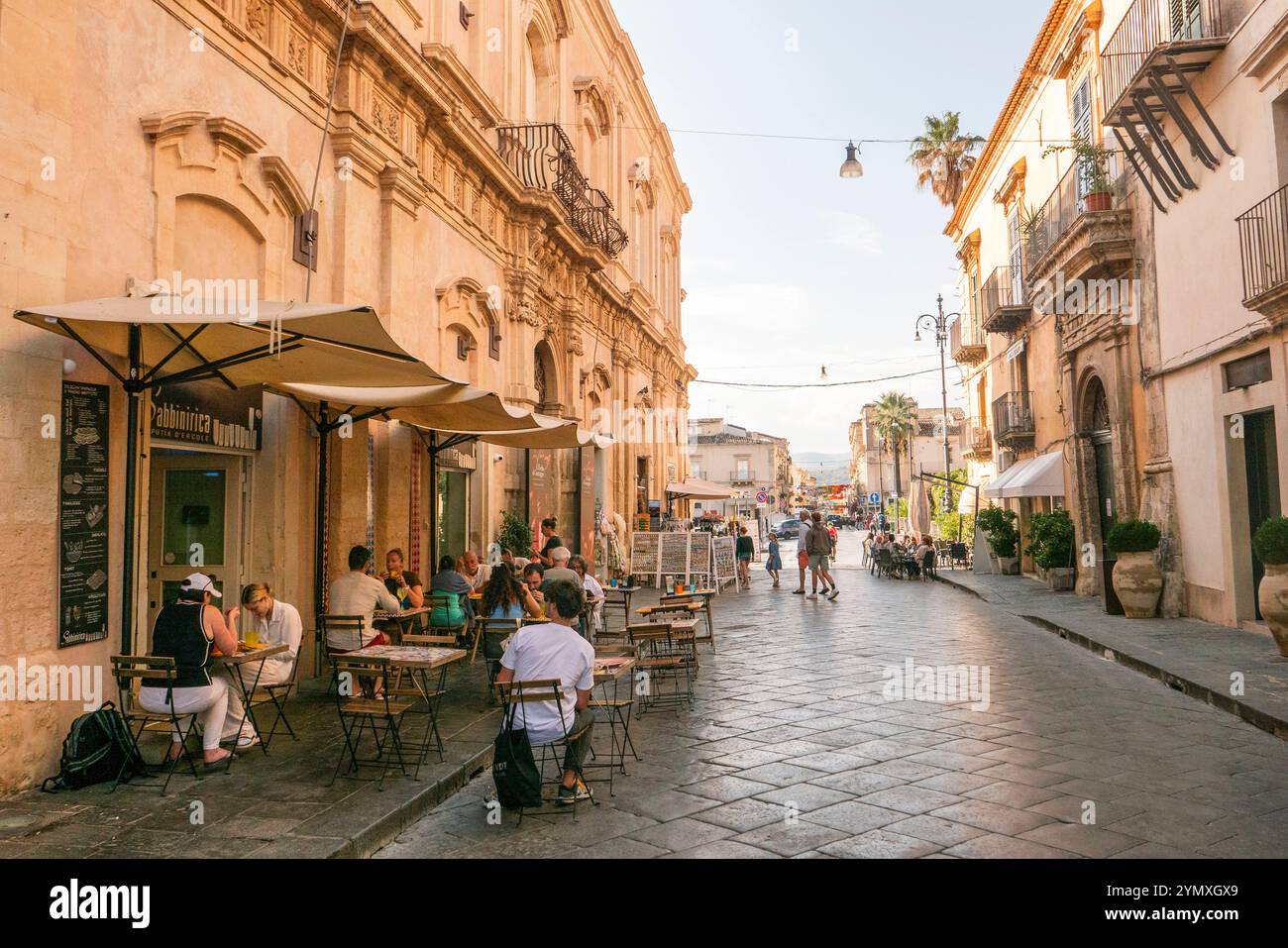 Noto city in South East Sicily, Italy. Photo credit: Sam Mellish Stock ...