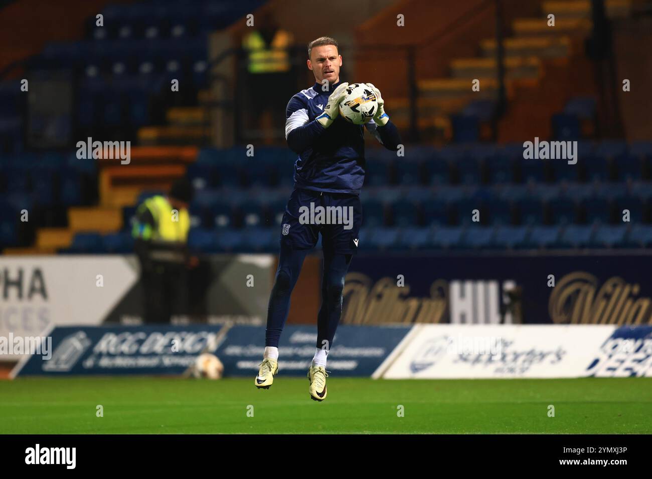 Dens Park, Dundee, UK. 23rd Nov, 2024. Scottish Premiership Football ...