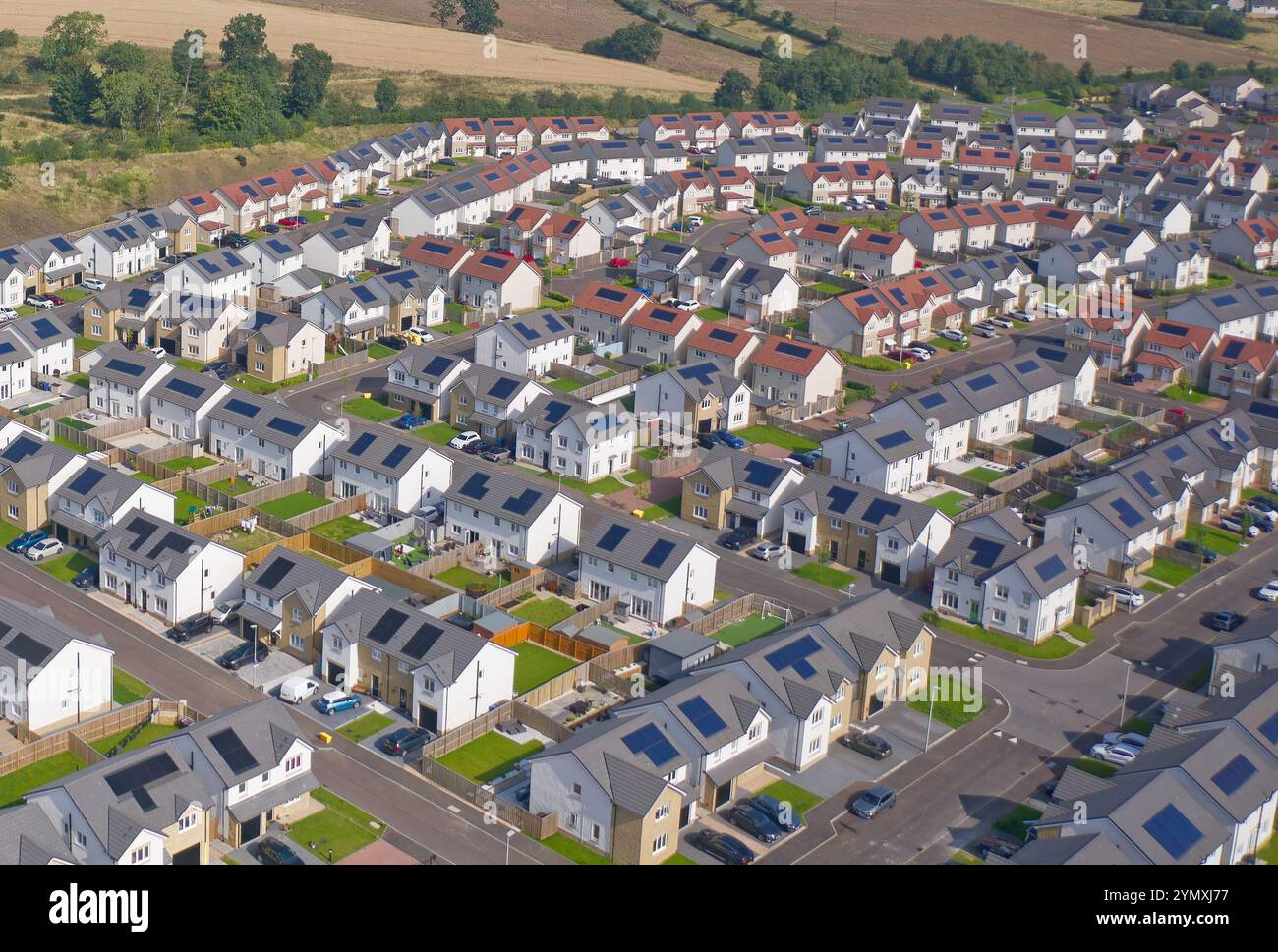 New housing development at Dargavel in Bishopton Stock Photo - Alamy