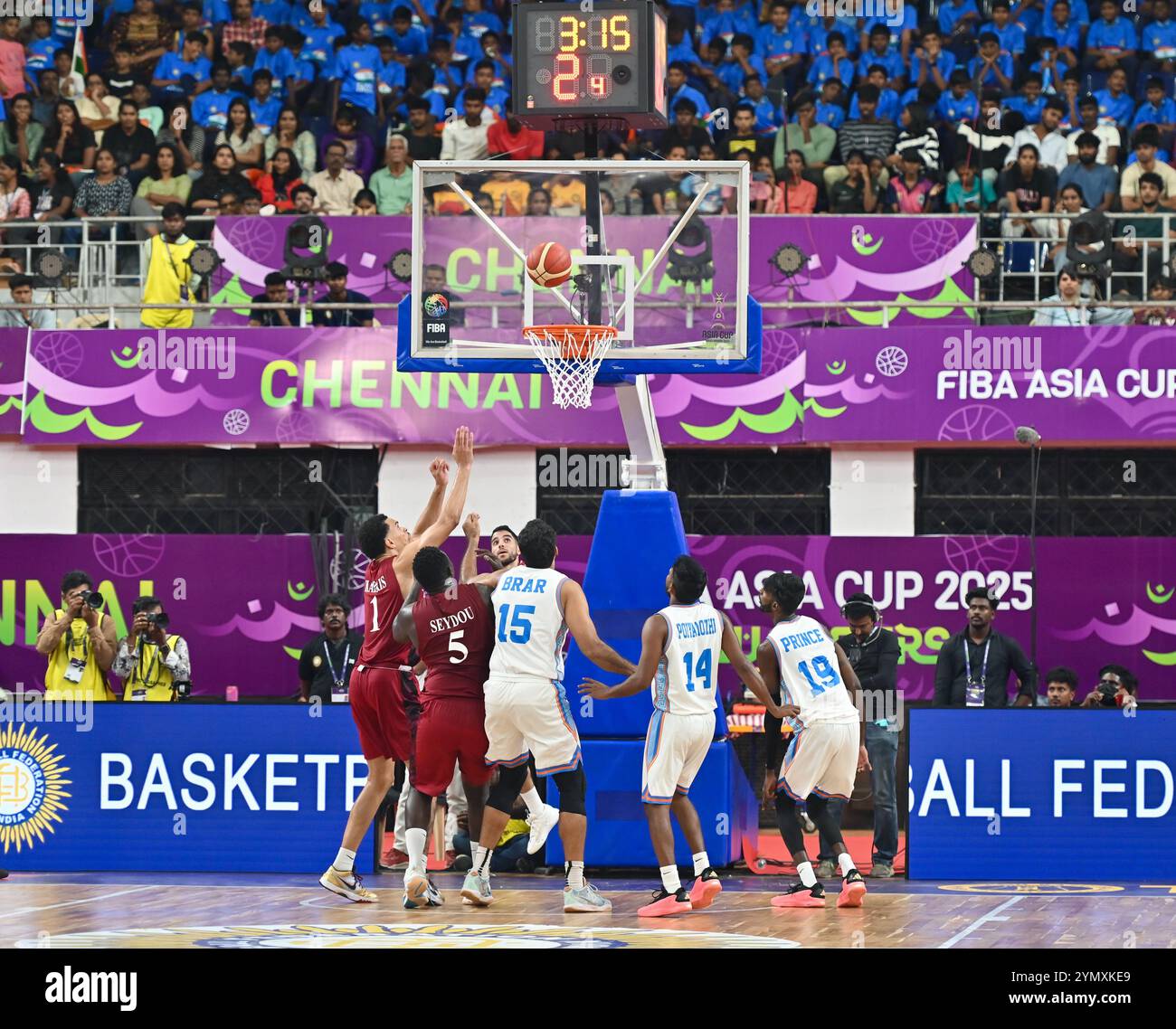 Fiba asia cup qualifiers 2025 qatar hi-res stock photography and images ...