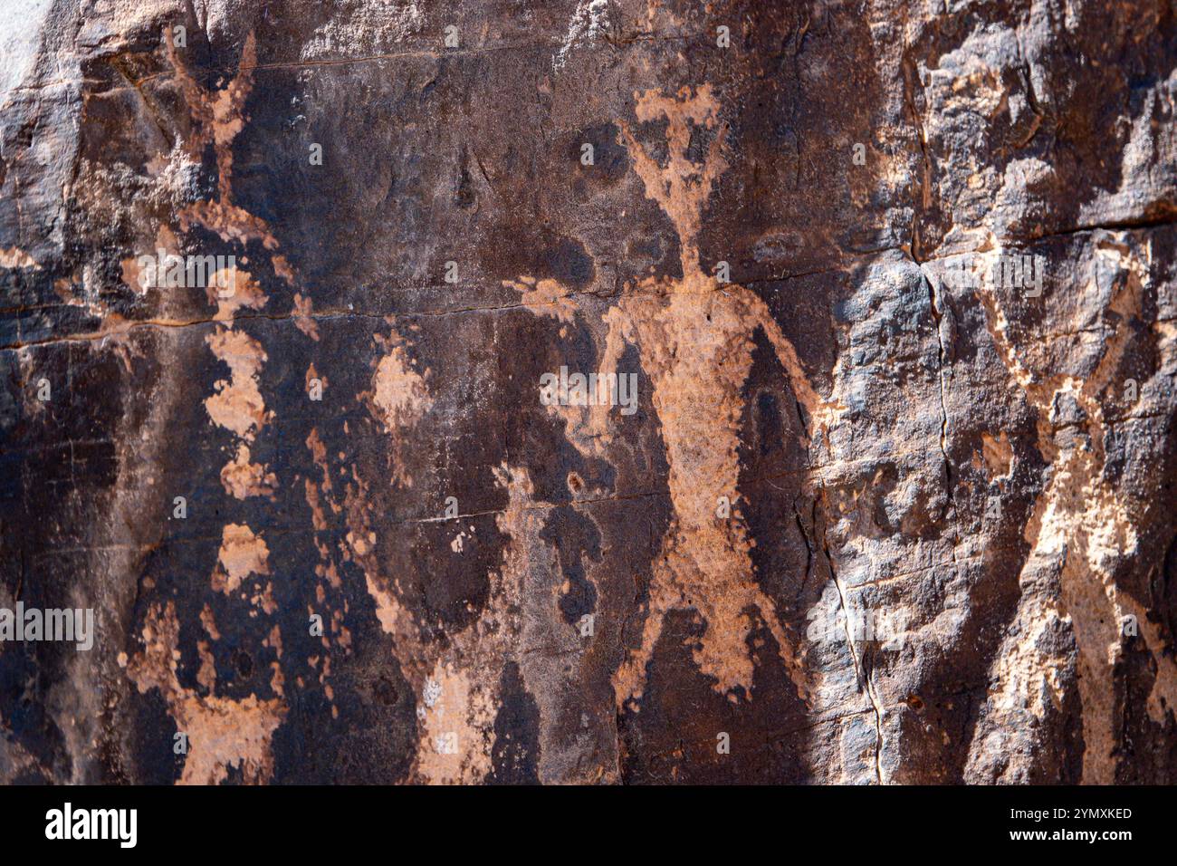 Petroglyphs at Rock Art Ranch in Winslow, Arizona, USA Stock Photo - Alamy