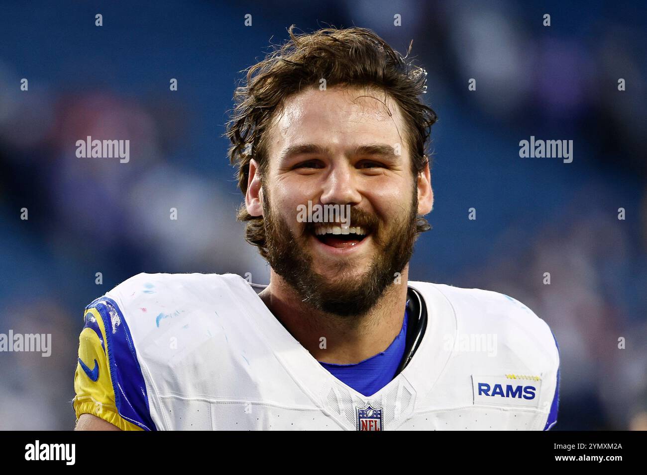 Los Angeles Rams' Colby Parkinson after an NFL football game against ...