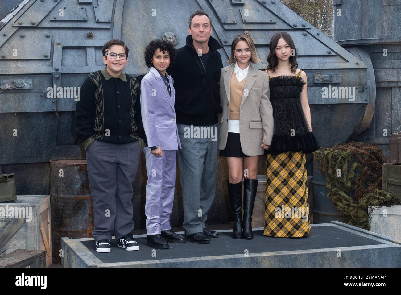 London, UK. 21 Nov, 2024. Pictured: (L-R) - Robert Timothy Smith, Ravi ...