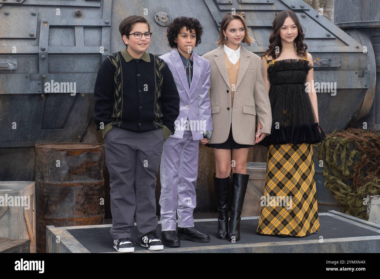 London, UK. 21 Nov, 2024. Pictured: (L-R) - Robert Timothy Smith, Ravi ...