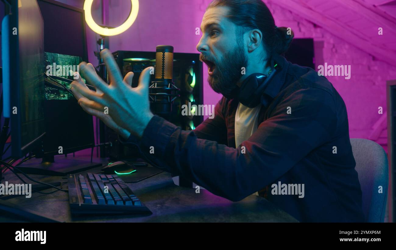 Angry player hi-res stock photography and images - Alamy