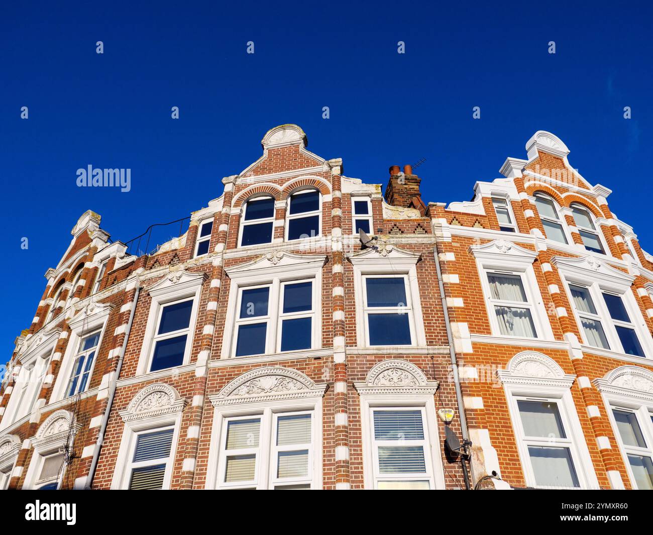 Terraced houses in Crouch End, Haringey, North London, England, UK ...