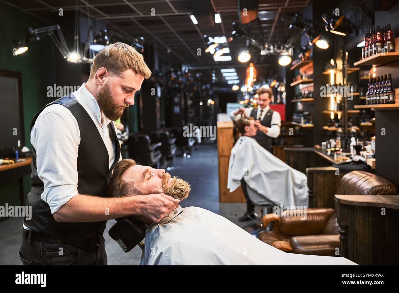 Fancy hair salon interior hi-res stock photography and images - Alamy