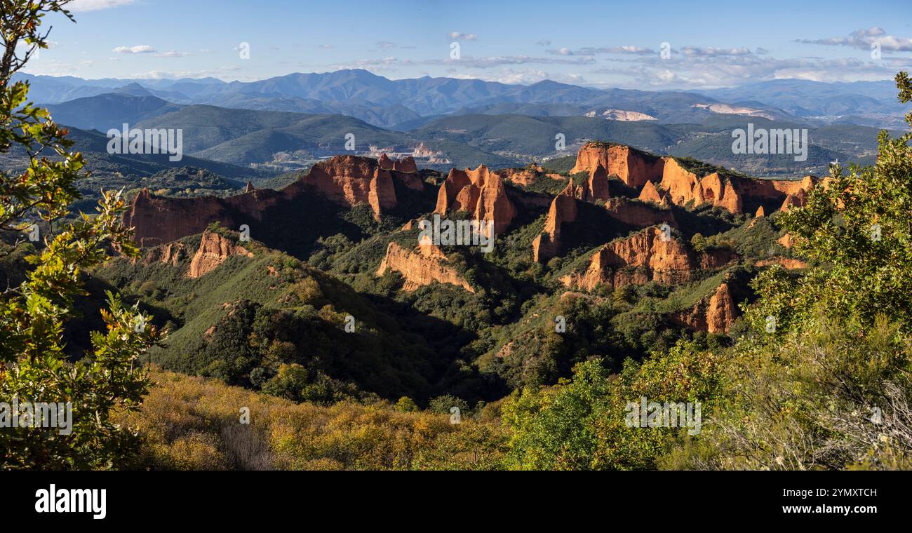 Las Médulas, Monument-Archaeological Zone of Las Médulas, open-pit ...