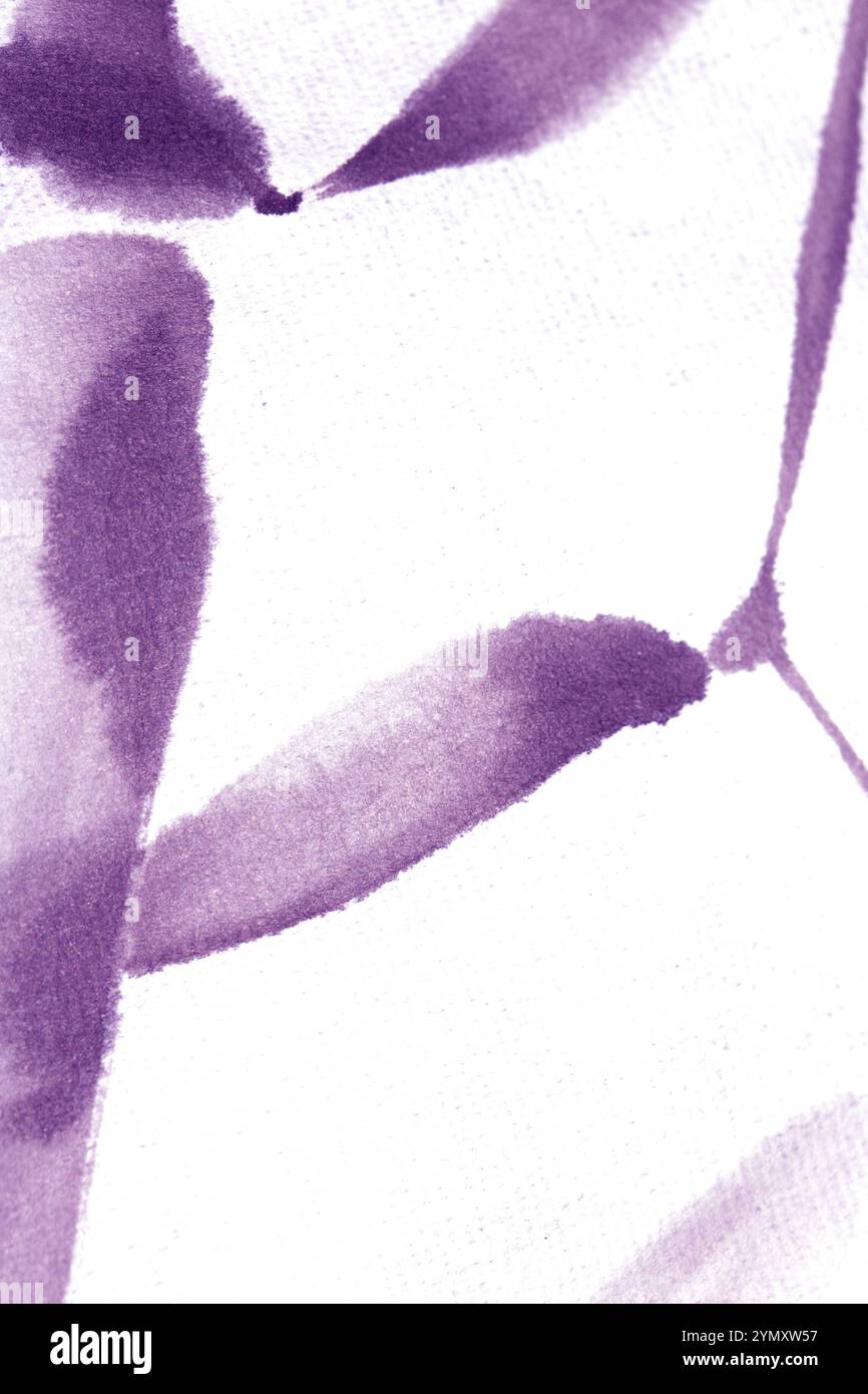 Monochrome Purple and White Ink Wash Gentle Gradiant Background with ...