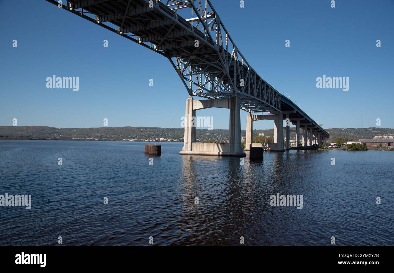 John A Blatnik Bridge over the Saint Louis River at Duluth Minnesota ...