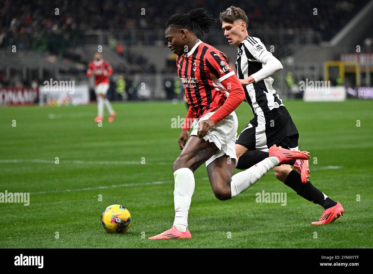 Rafael Leão of AC Milan during the Italian Serie A football match ...