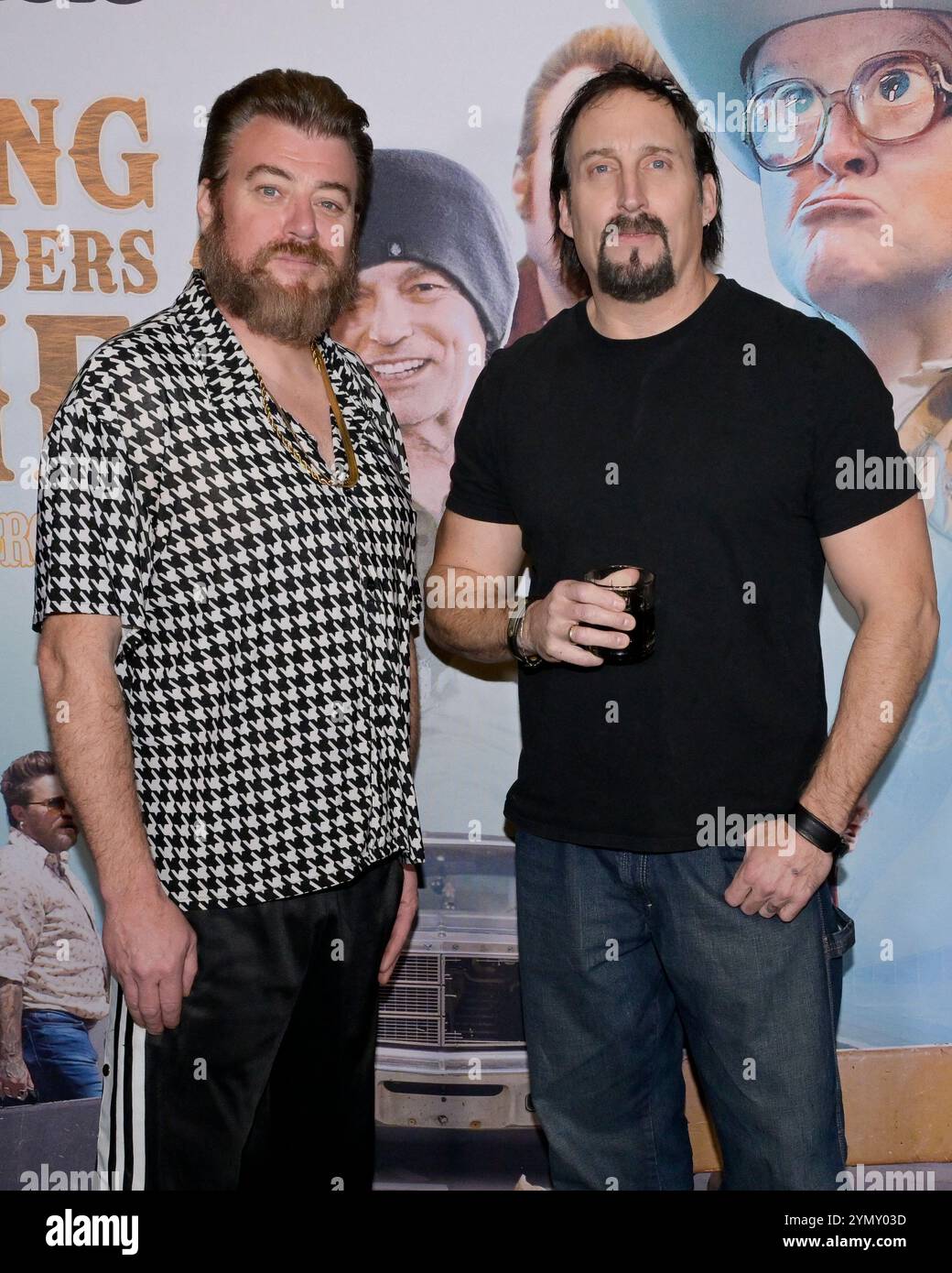 Hollywood, California, USA. 22nd Nov, 2024. JP Tremblay and Robb Wells ...
