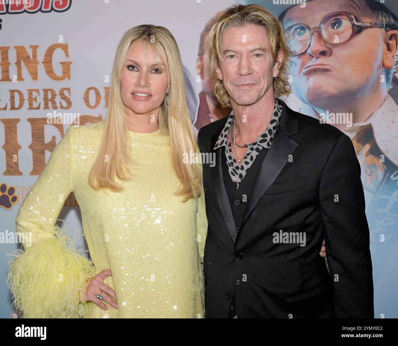 Hollywood, California, USA. 22nd Nov, 2024. Susan Holmes McKagan and ...