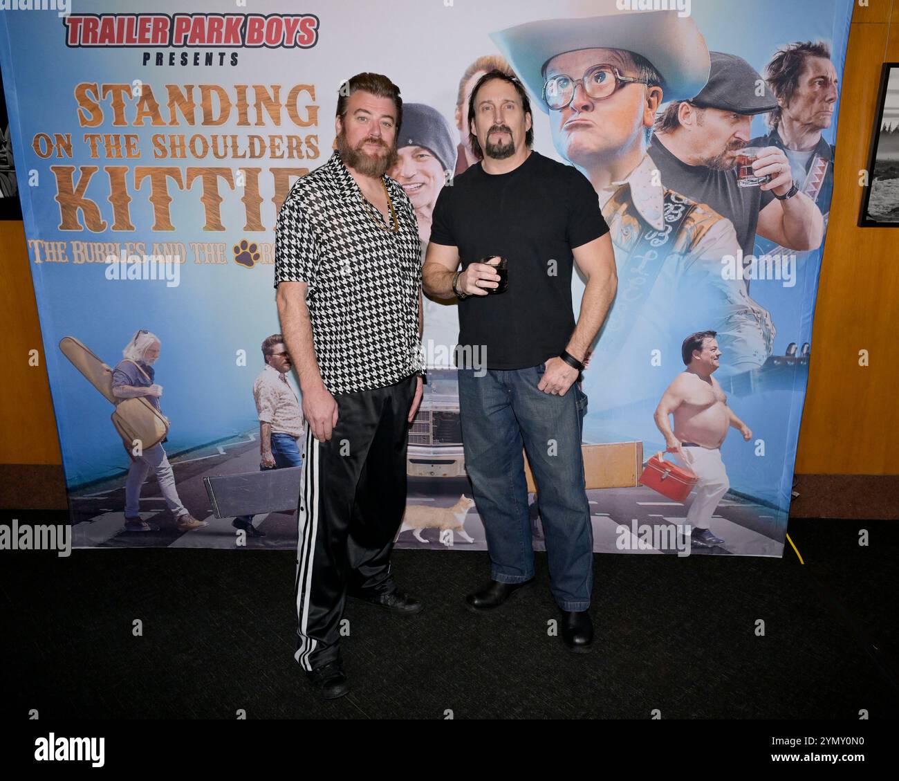 Hollywood, California, USA. 22nd Nov, 2024. JP Tremblay and Robb Wells ...