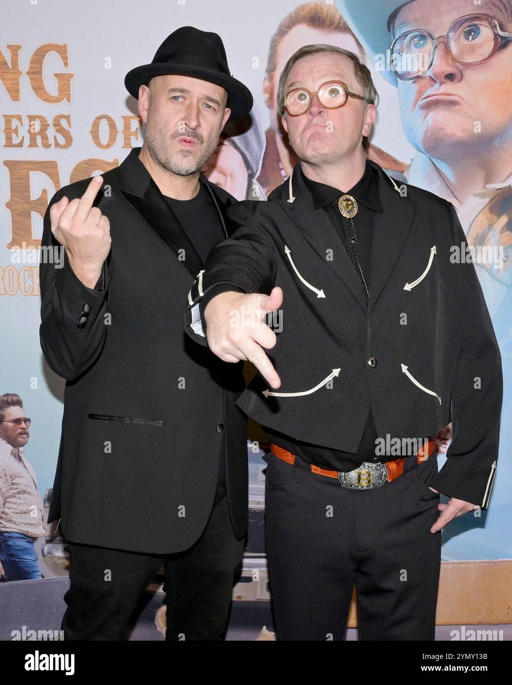 Hollywood, California, USA. 22nd Nov, 2024. Charlie Lightening and Mike ...