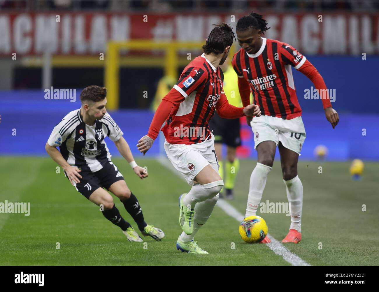 Rafel Leao of AC Milan during the Italian Serie A, football match ...