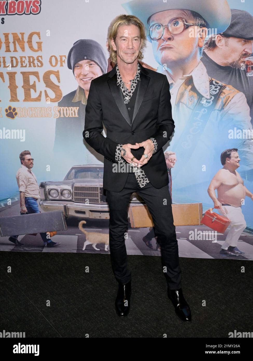 November 22, 2024, Hollywood, California, USA: Duff McKagan attends the ...