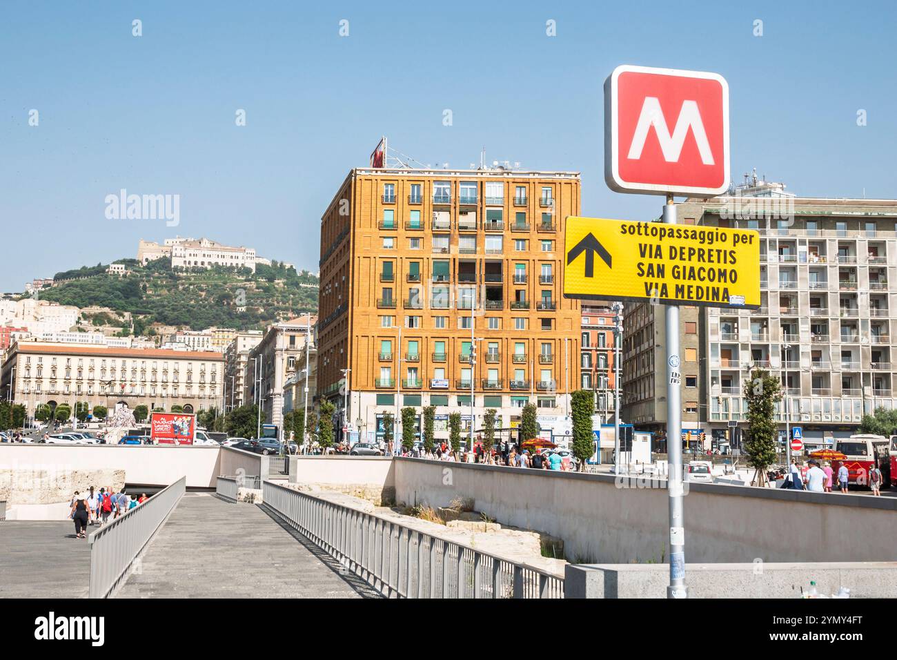 Naples Napoli Italy,underground passage,subway Naples Metro ...