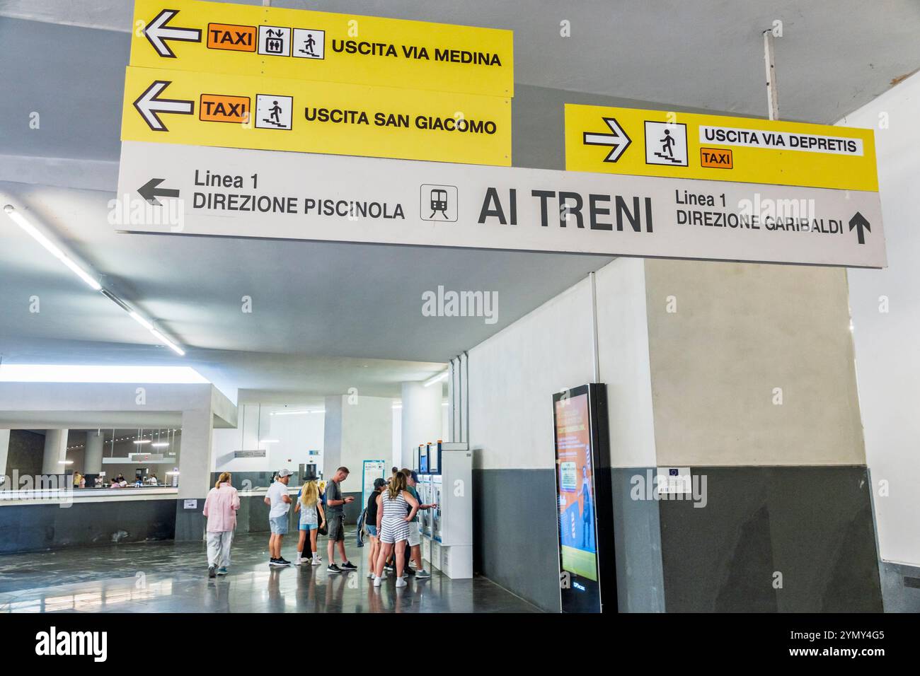 Naples Napoli Italy,underground passage,subway Naples Metro ...