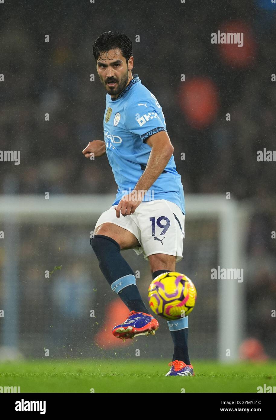 Manchester City's Ilkay Gundogan during the Premier League match at the ...