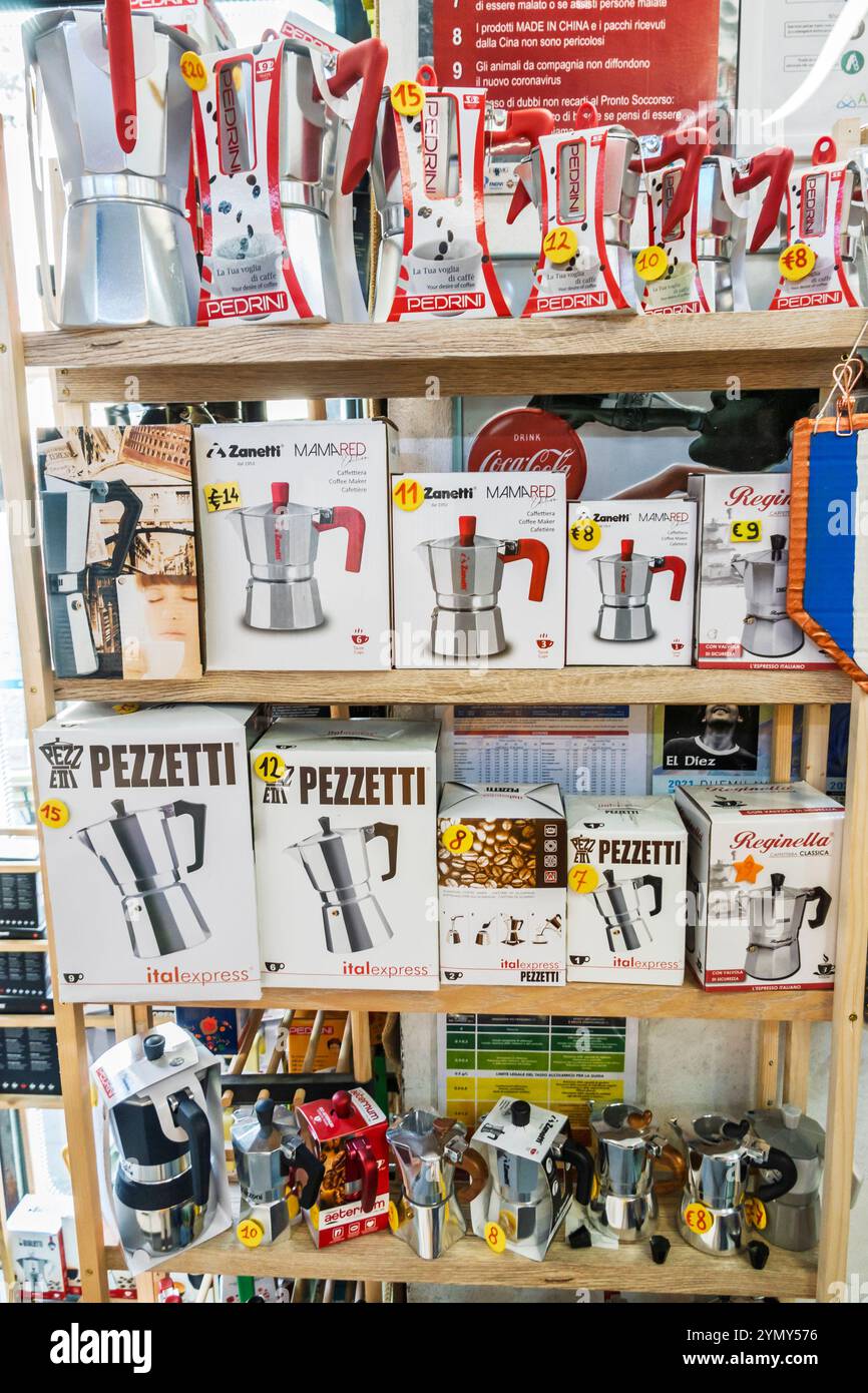 Espresso coffeemaker pots accessories hi-res stock photography and ...