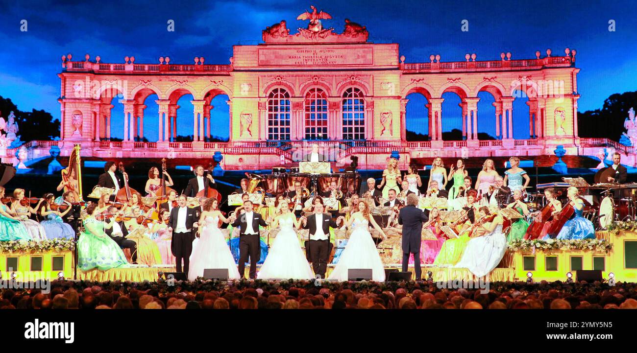 Zurich, Switzerland - November 22, 2024: André Rieu performs with his ...