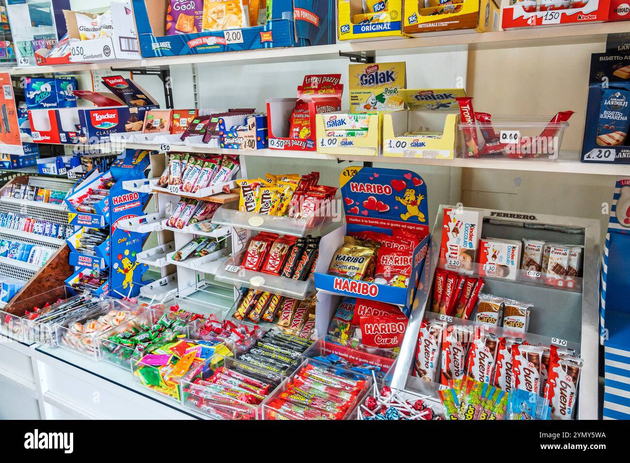 Inside interior culture europe candy shop hi-res stock photography and ...