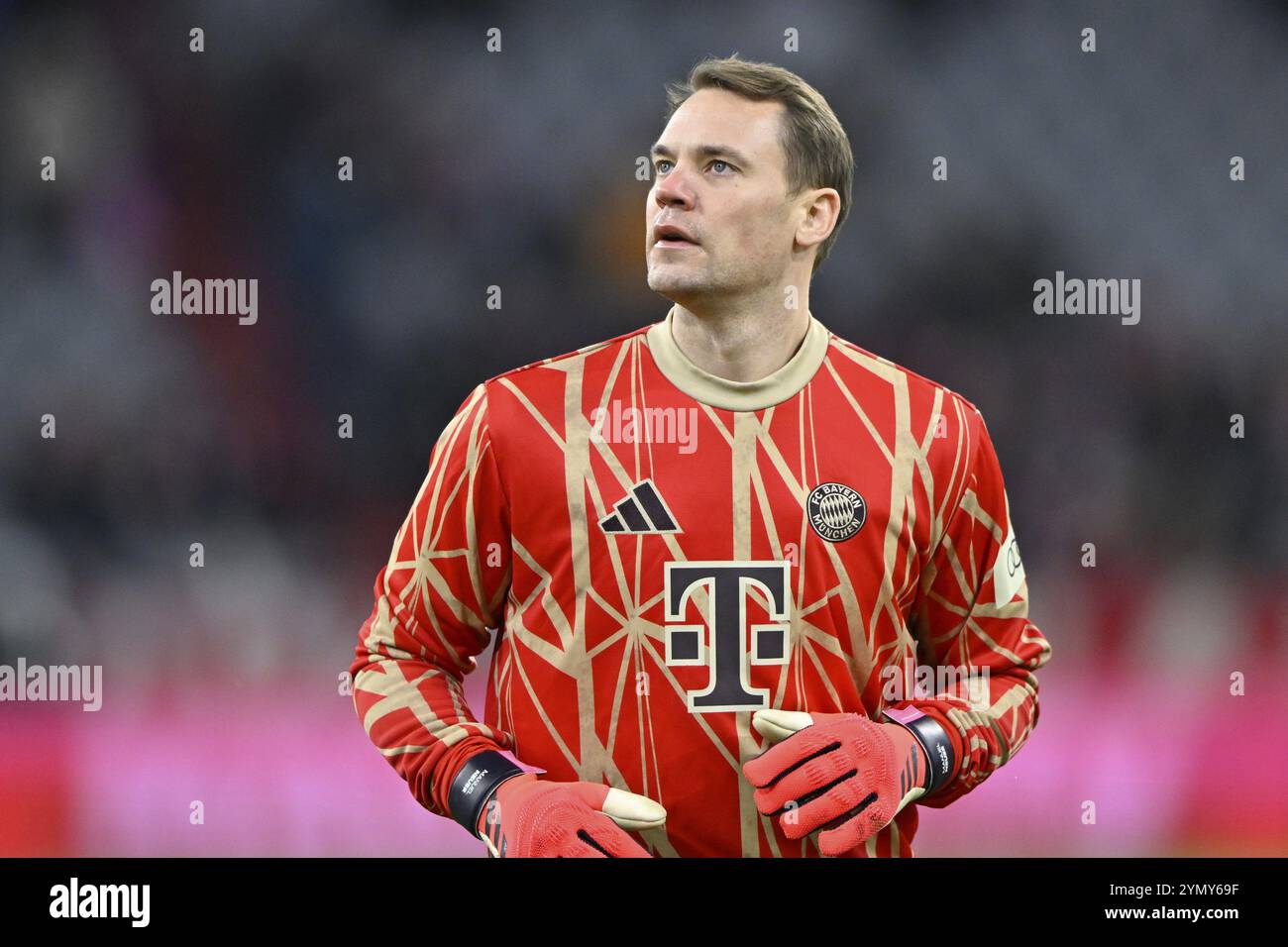 Goalkeeper Manuel Neuer FC Bayern Munich FCB (01) portrait Allianz ...