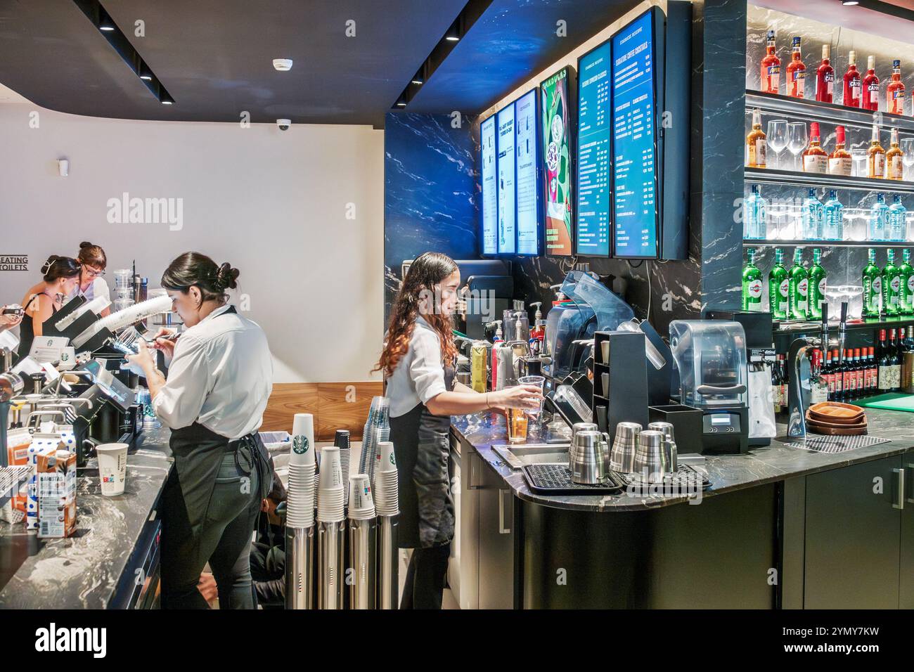 Valletta Malta,Republic Street,Starbucks Coffee,cafe coffeehouse,inside ...