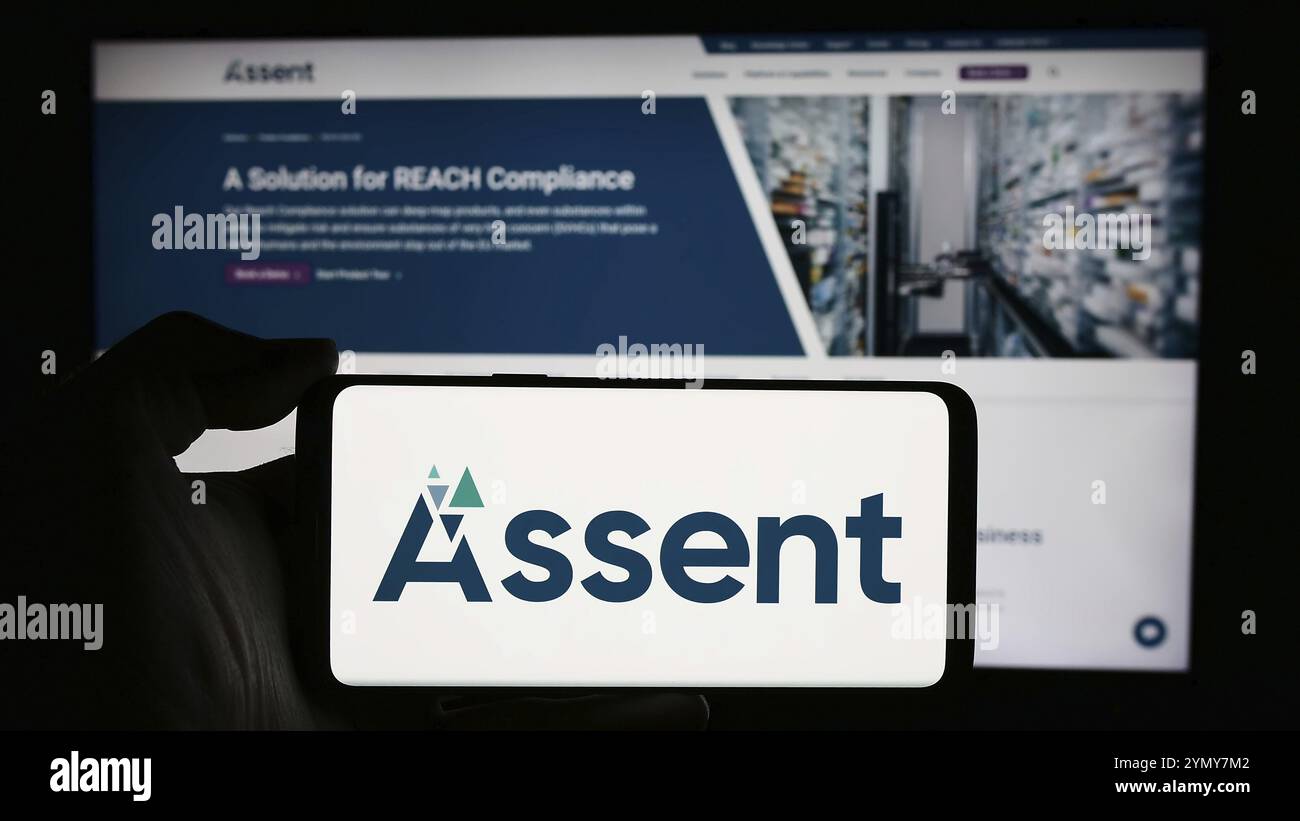 Assent logo hi-res stock photography and images - Alamy