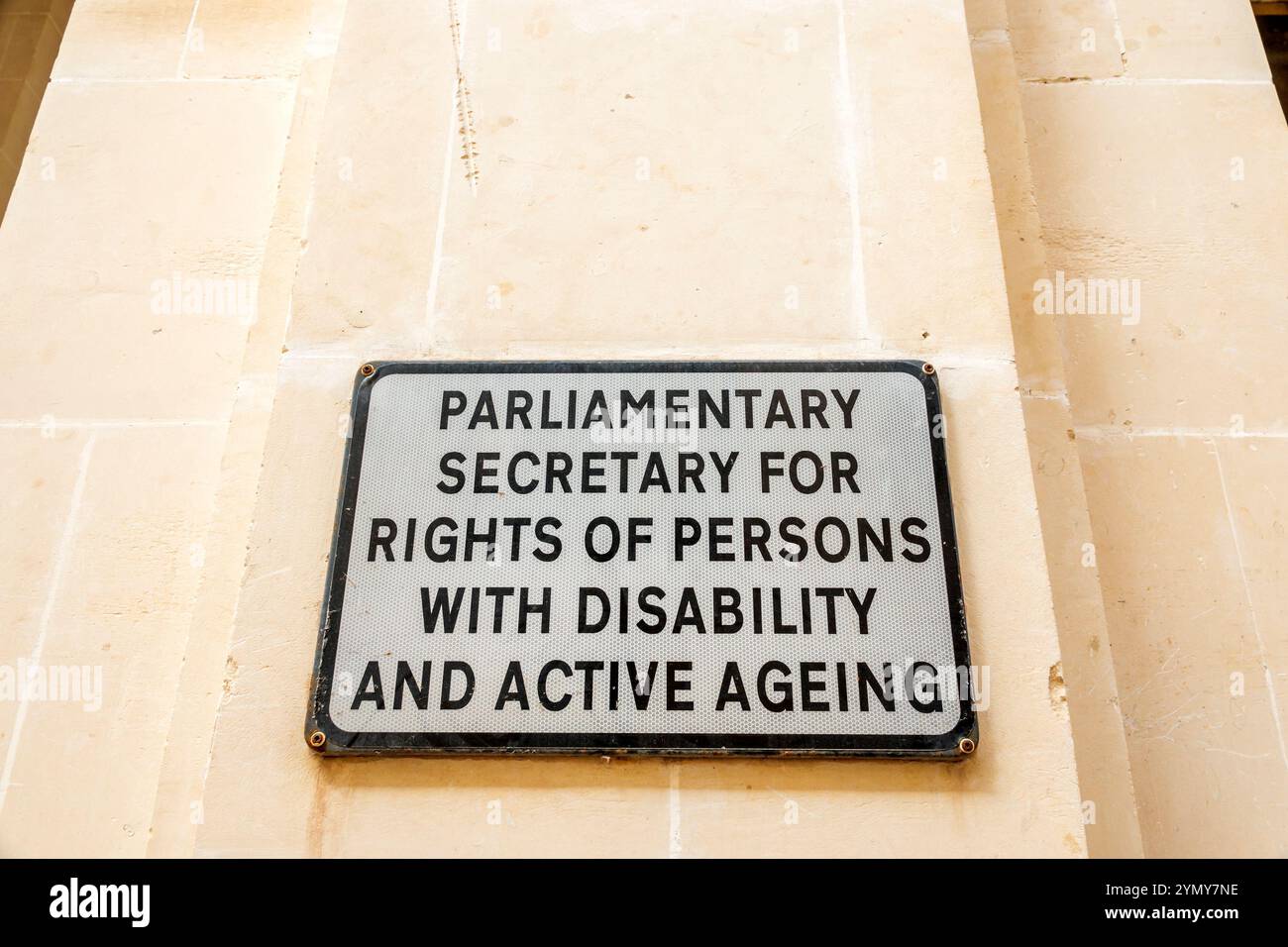 Valletta Malta,Parliament House,government offices,outside exterior ...