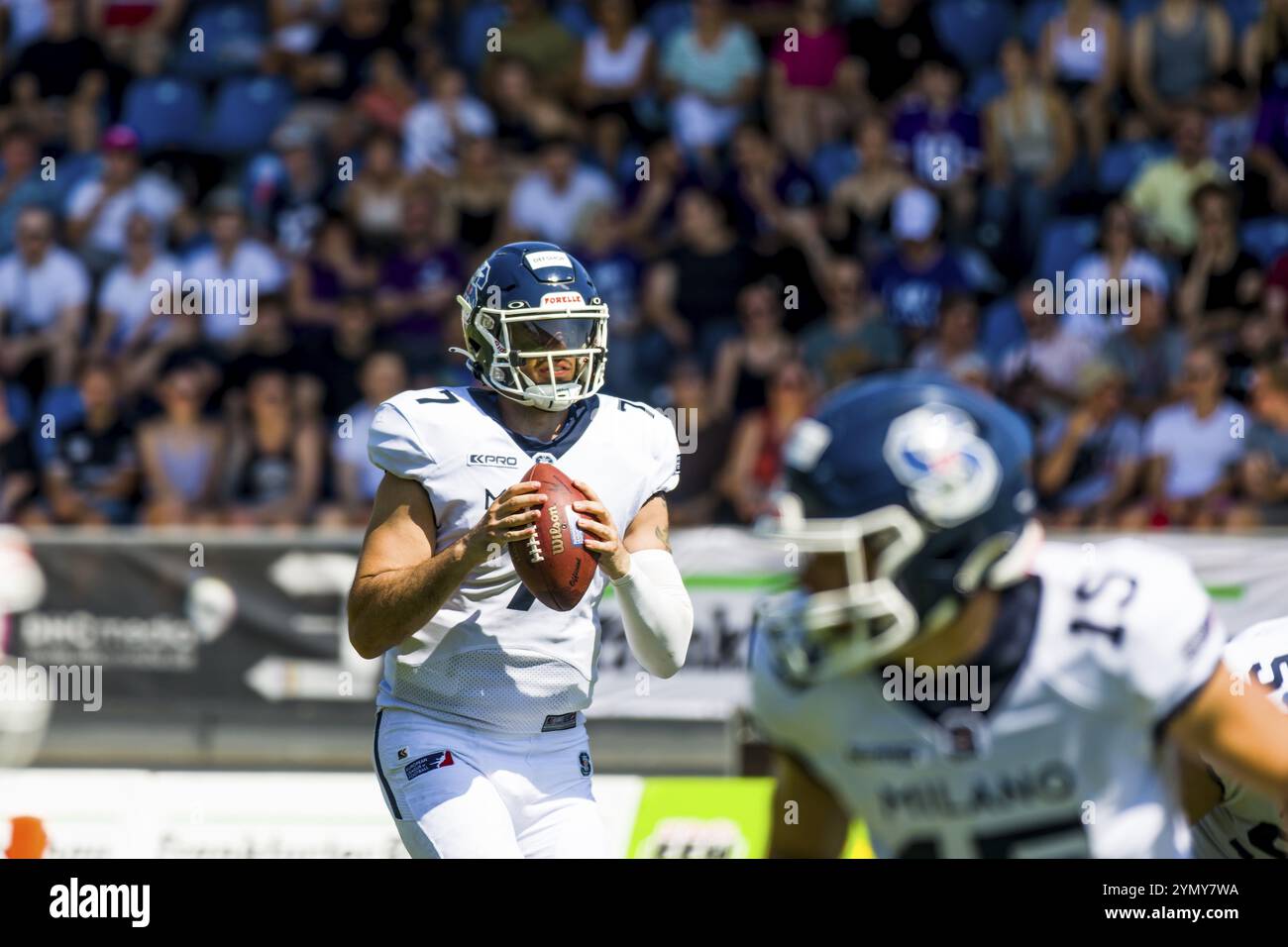 ELF/ Game : Milano Seamen at Frankfurt Galaxy on 20. Aug. 2023, in the ...