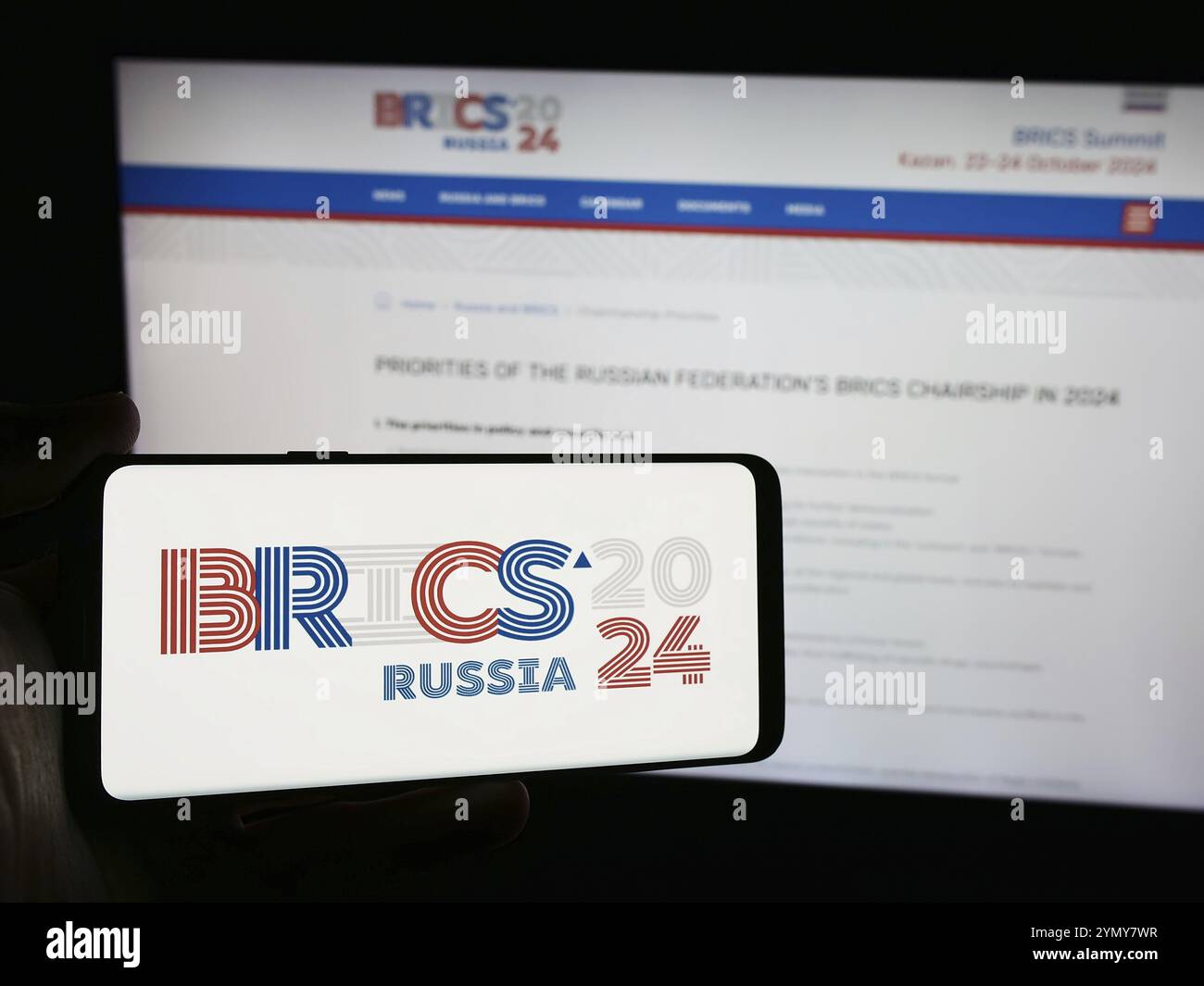 Brics logo hi-res stock photography and images - Alamy