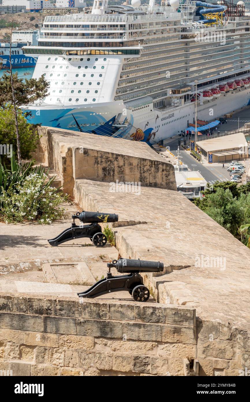 Valletta Malta,Norwegian Cruise Line ship,NCL Escape 10-day ...